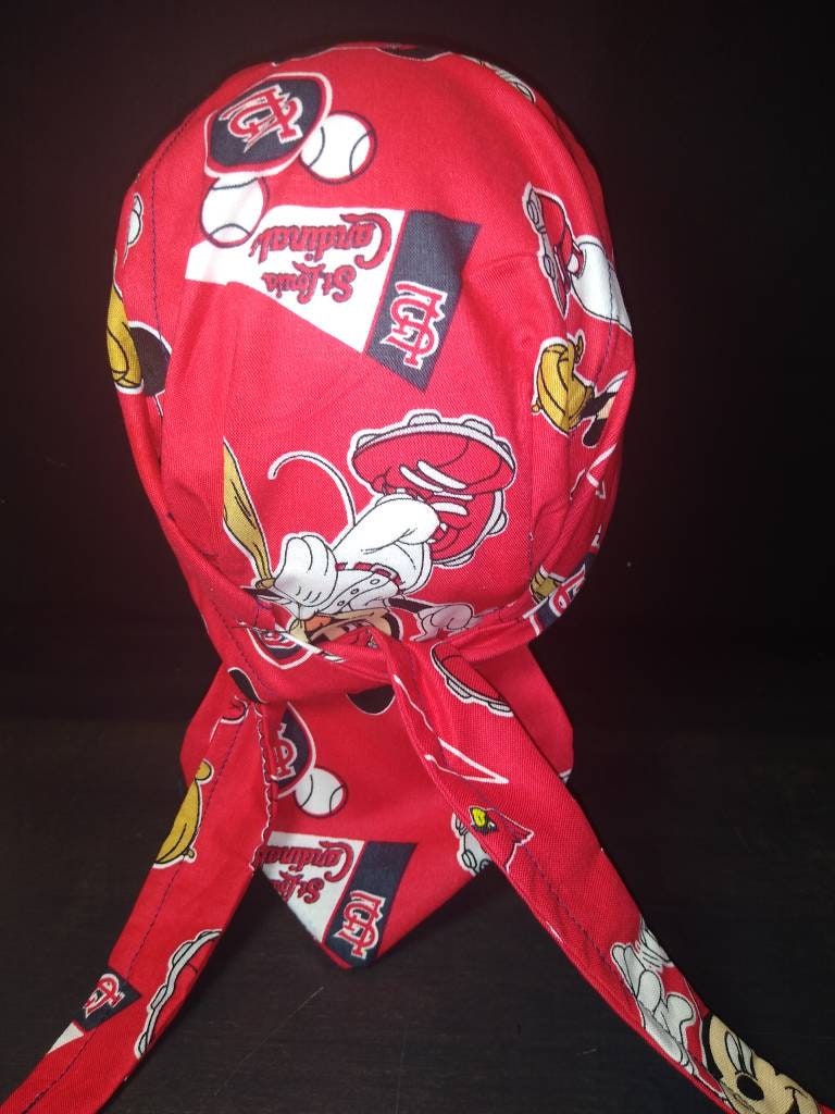 St Louis Cardinals Disney Durag Skull Cap Helmet Lined Du Rag - Etsy