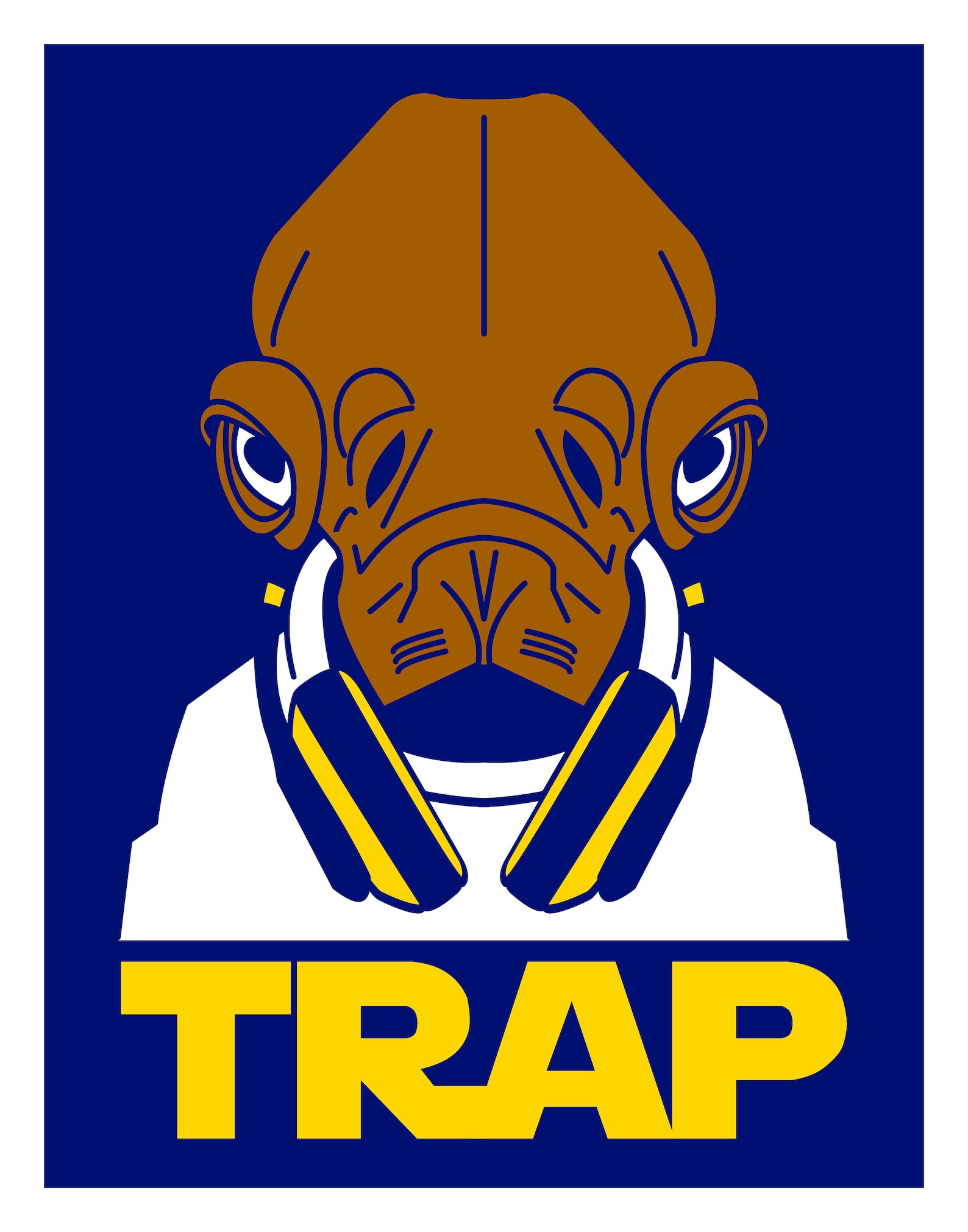 Star Wars Trap Admiral Akbar 11x14 Digital Print - Etsy