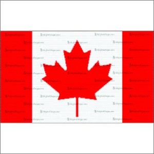 Canadian Flag Graph Pattern Fun & Easy to Crochet | Etsy
