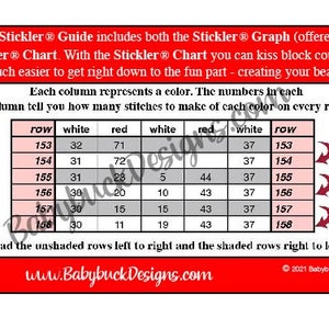 Canadian Flag Graph Pattern - Fun & Easy to Crochet! - Etsy