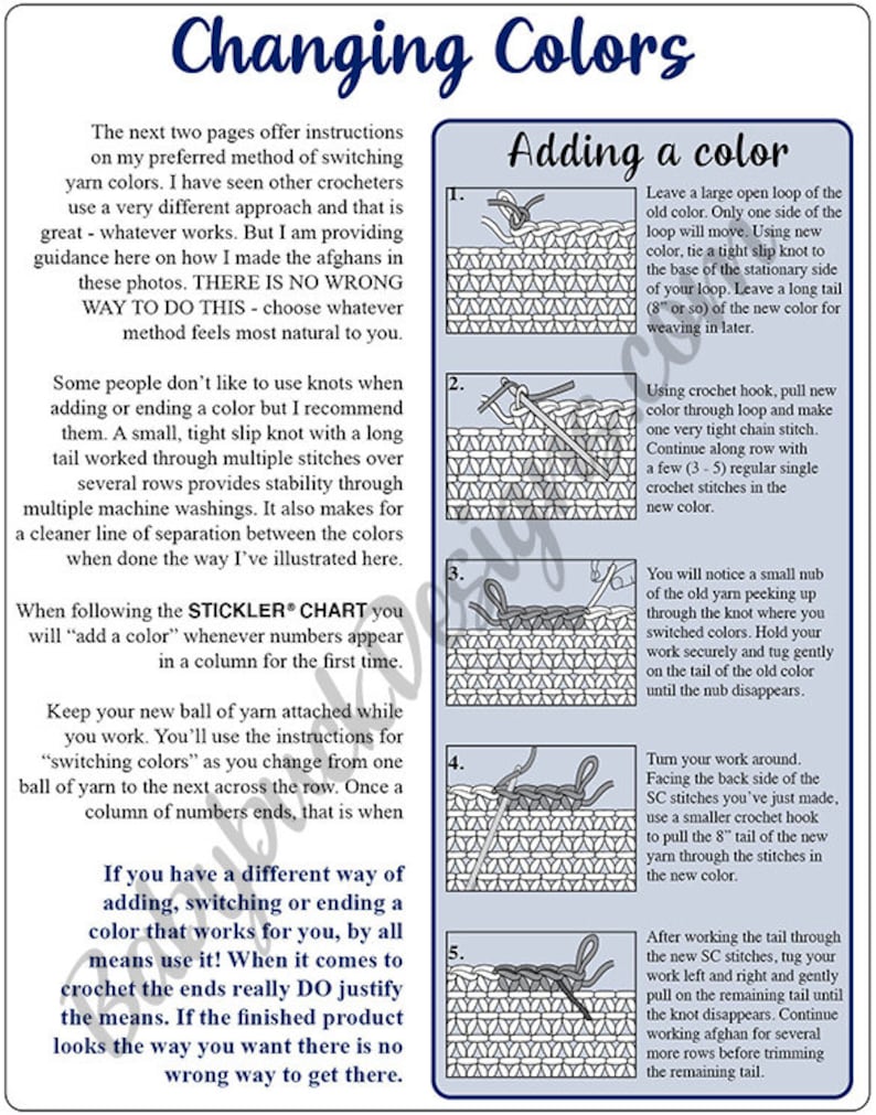 Flag of Puerto Rico Graph Pattern - Fun & Easy to Crochet! - Etsy