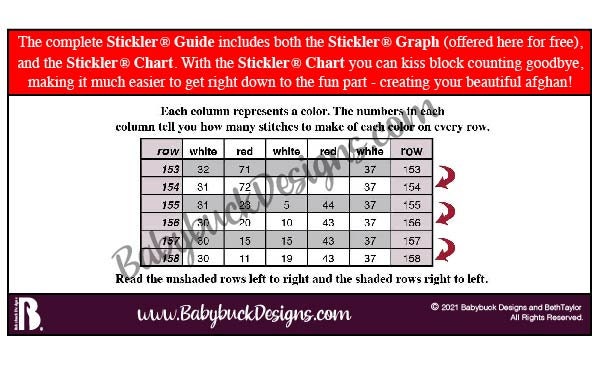 Canadian Pride Graph Pattern Fun & Easy to Crochet - Etsy