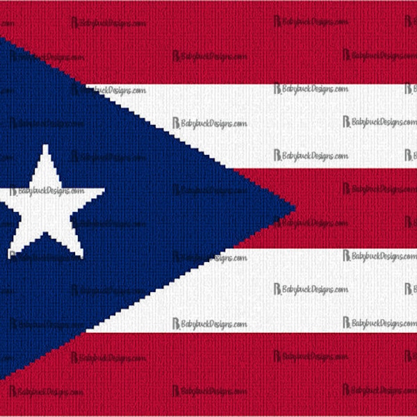 Puerto Rican Flag - Etsy
