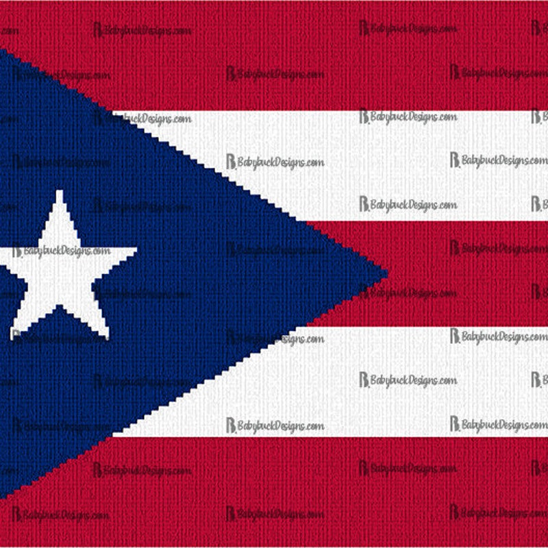 Puerto Rican Flag - Etsy