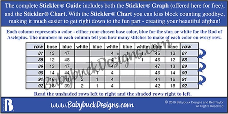 Star of Life EMT EMS Paramedic Afghan Pattern Fun and Easy - Etsy