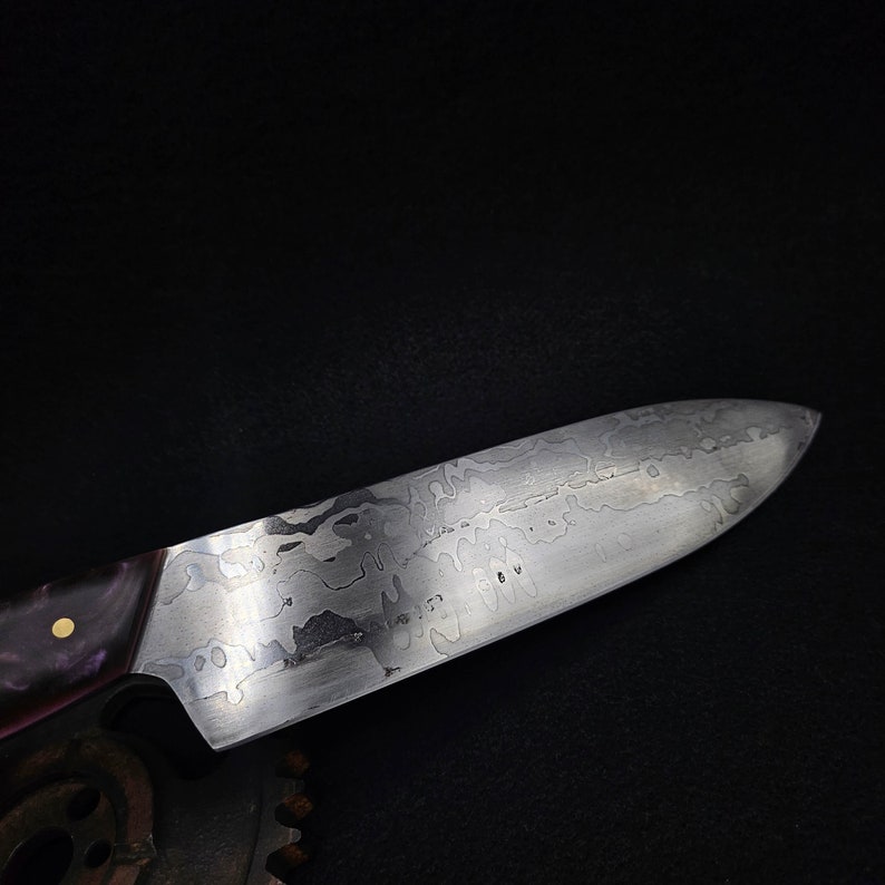 Chef Knife - Canister Damascus - Etsy