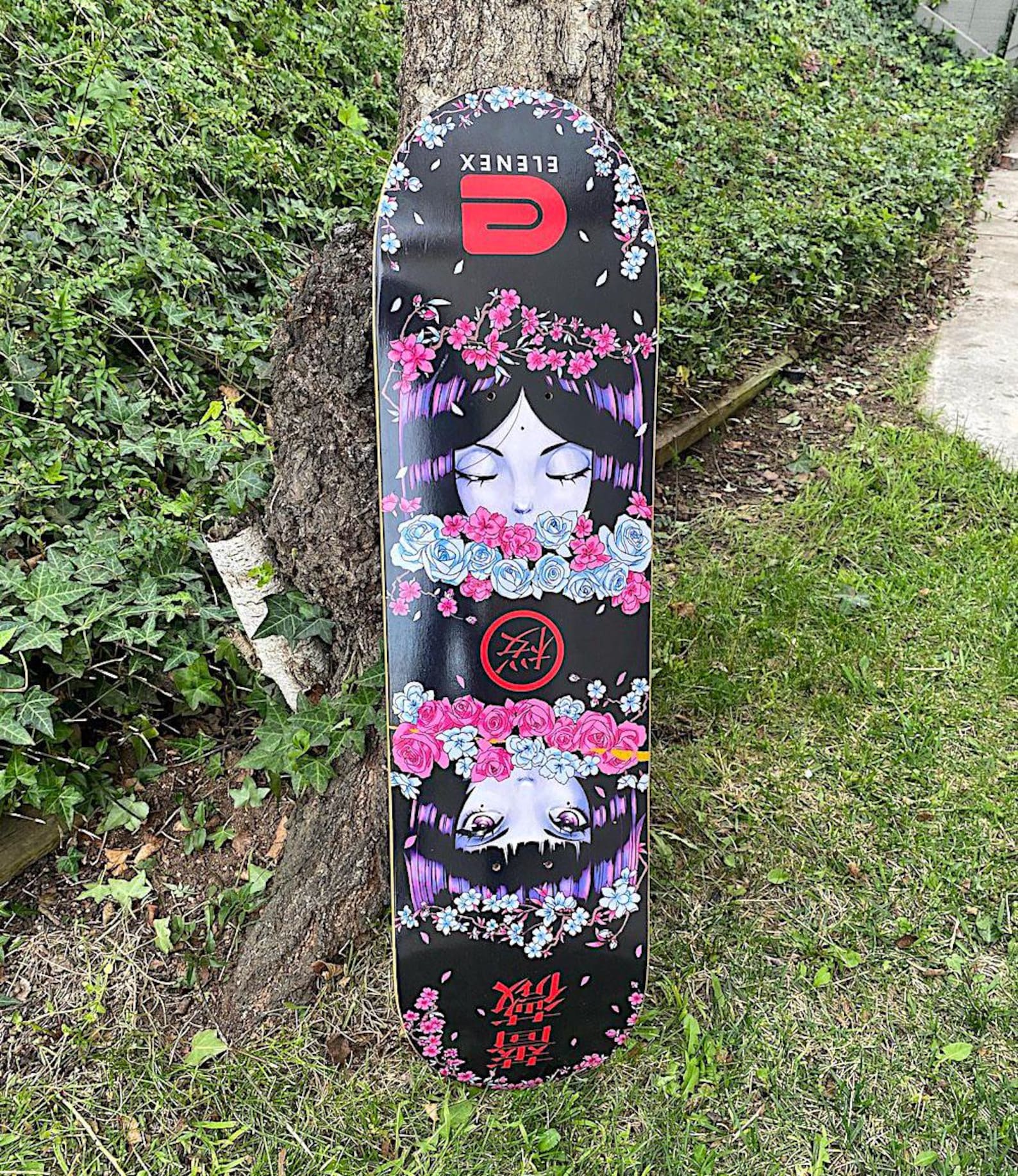 Custom Skateboard Deck by Elenex Pro Boards, Original Artwork, Colorful, Vibrant, Made in USA ...