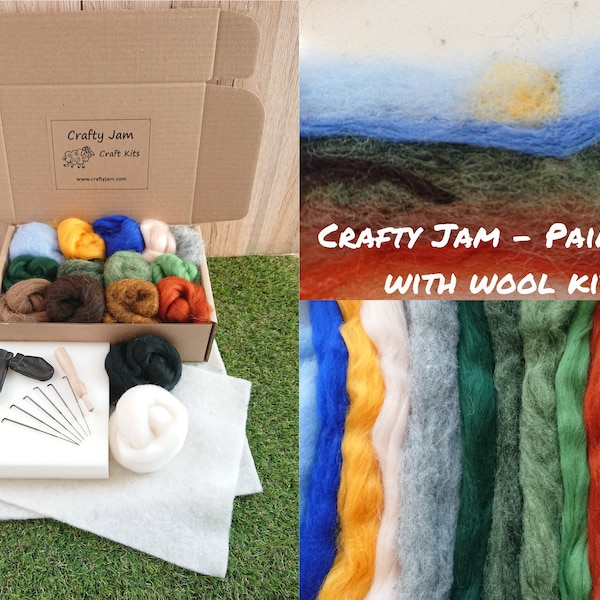 Wool Painting - Etsy