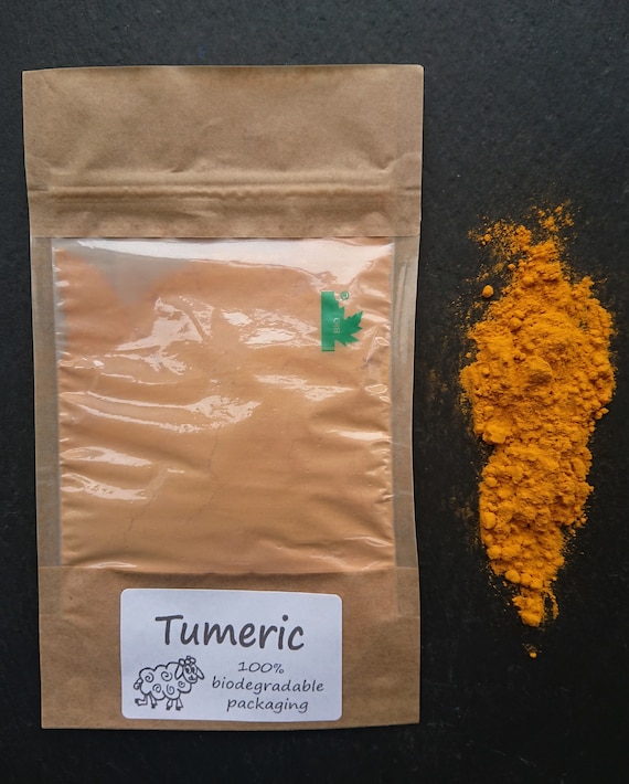 Craftyjam Turmeric Natural Dye Fabrics Deep Yellow-green 100% - Etsy