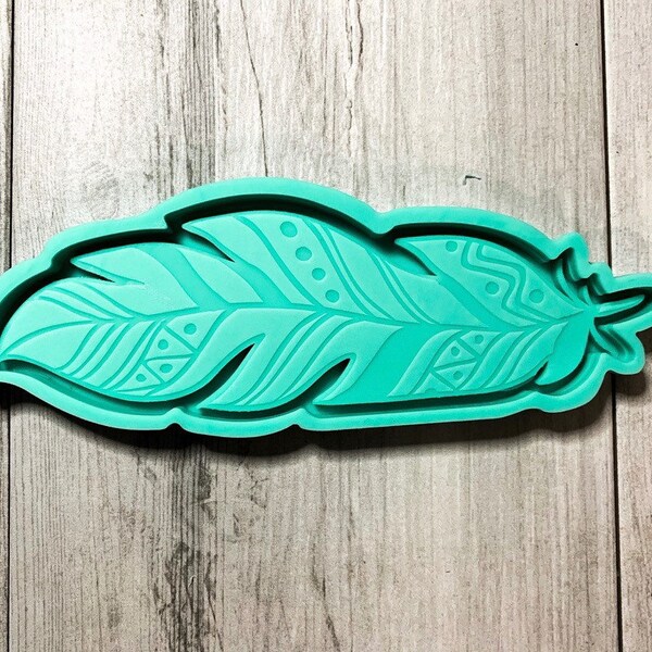 Feather Silicone Mold - Etsy