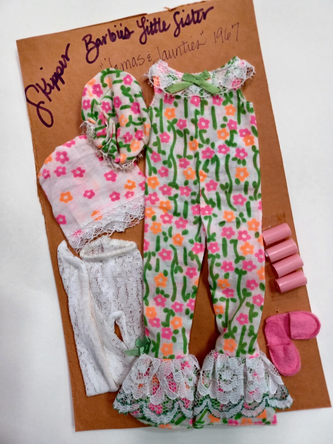 SKIPPER "jamas & Jaunties" 1967 COMPLETE Skipper Vintage Outfits - Etsy