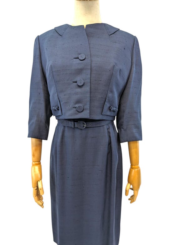 Late 1950s Early 60s Baron Peters Dress and Jacket - Gem