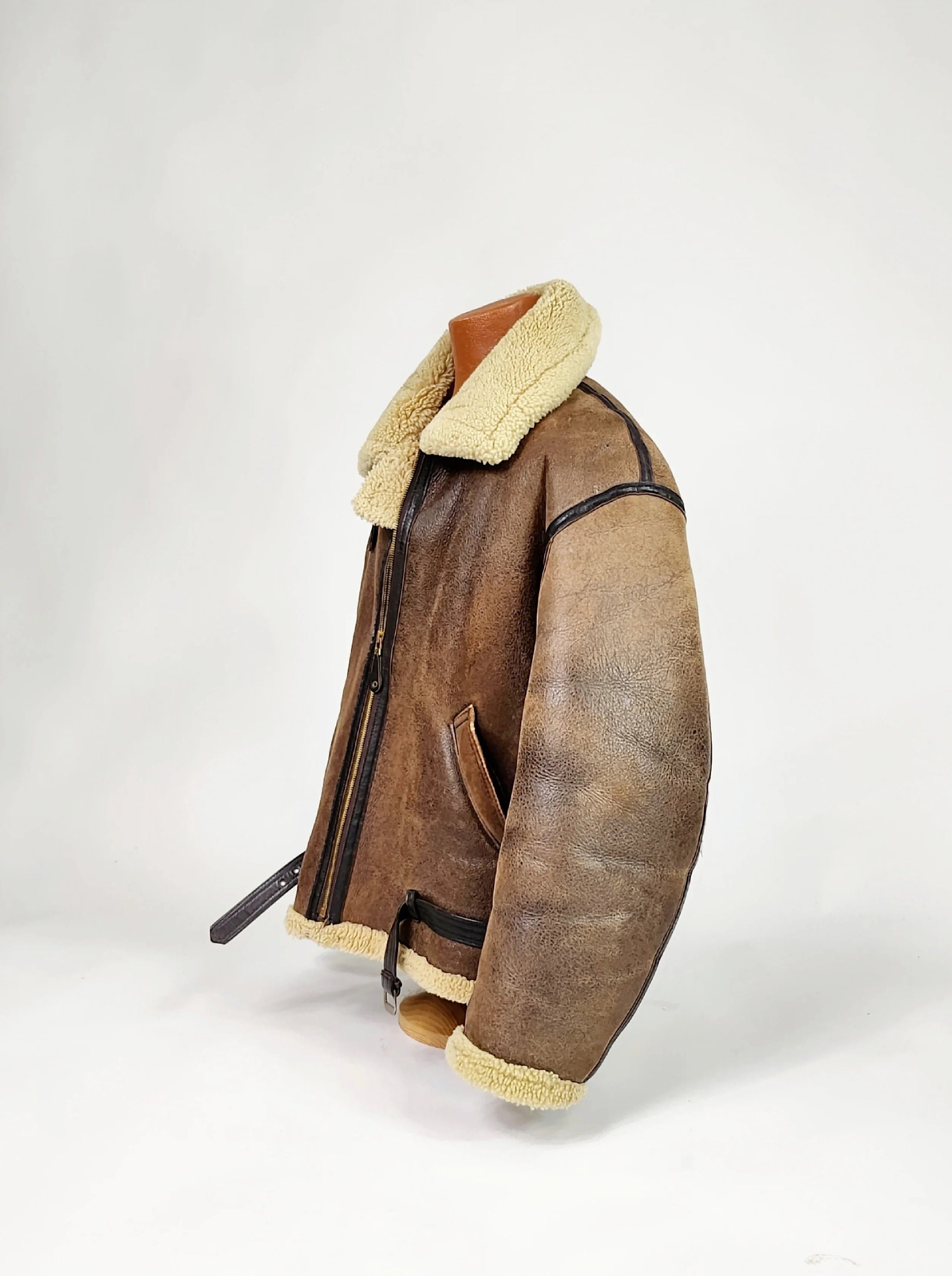 Royal Air Force Flight Jacket by Cockpit USA Size 46 - Etsy