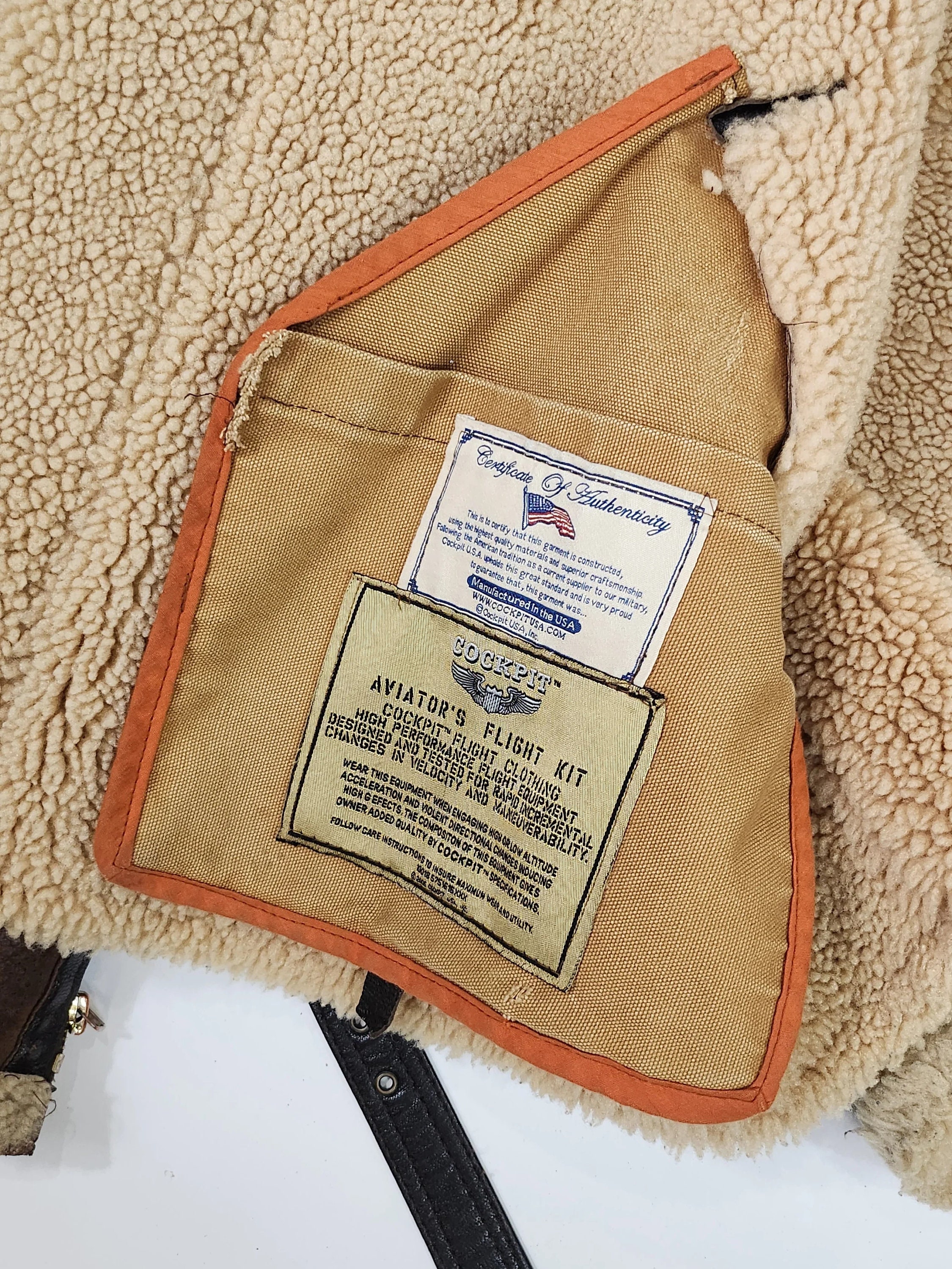 Royal Air Force Flight Jacket by Cockpit USA Size 46 - Etsy