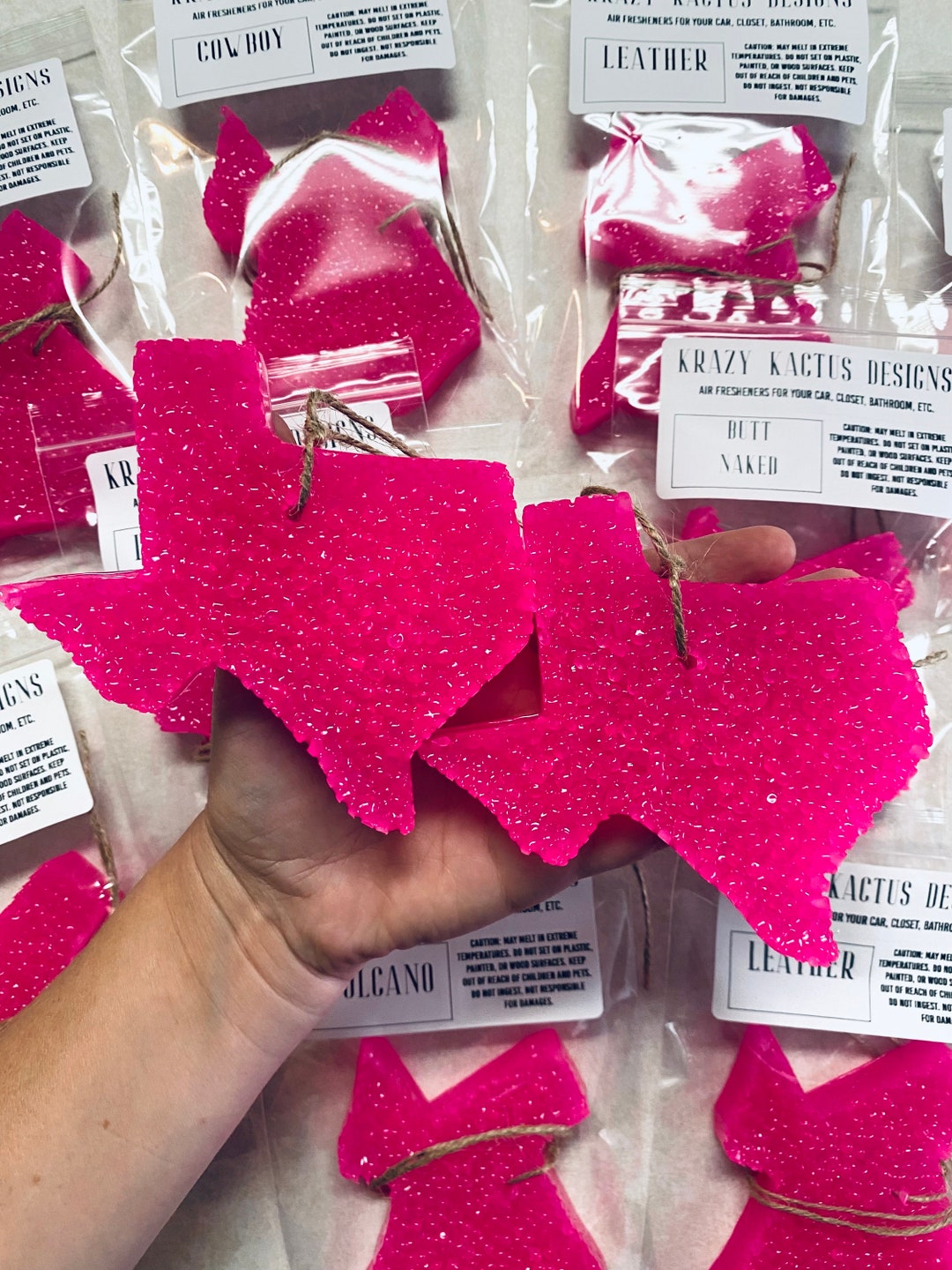 Texas Freshies, Car Freshies, Car Accessories, Stocking Stuffers, Krazy ...