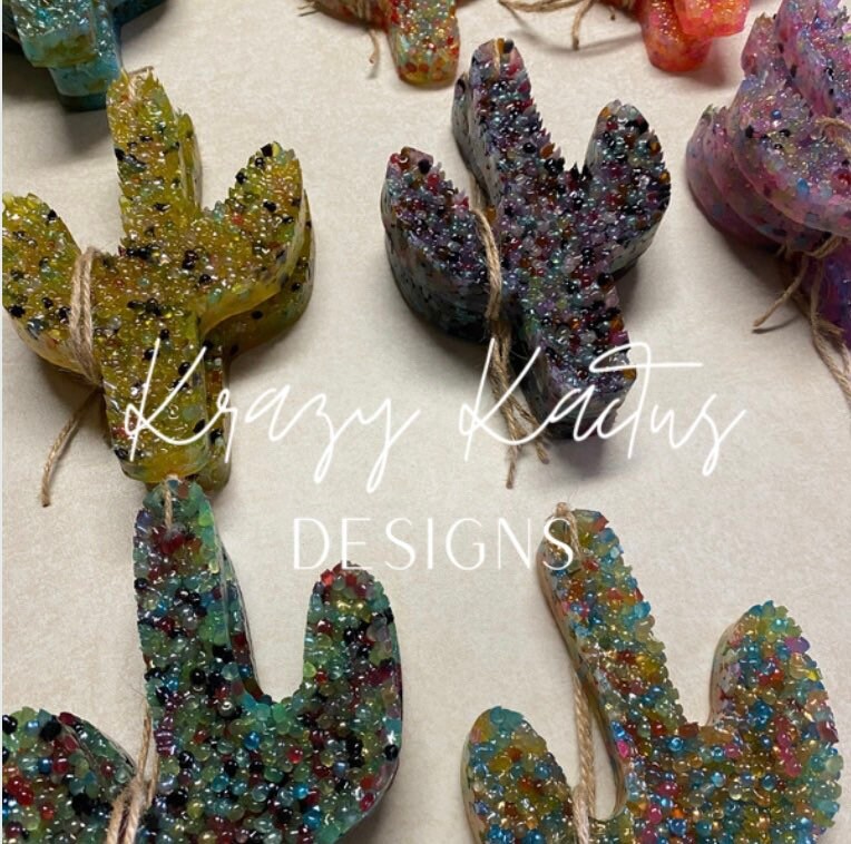 Cactus Freshie Cactus Car Scent Car Air Freshener Car | Etsy