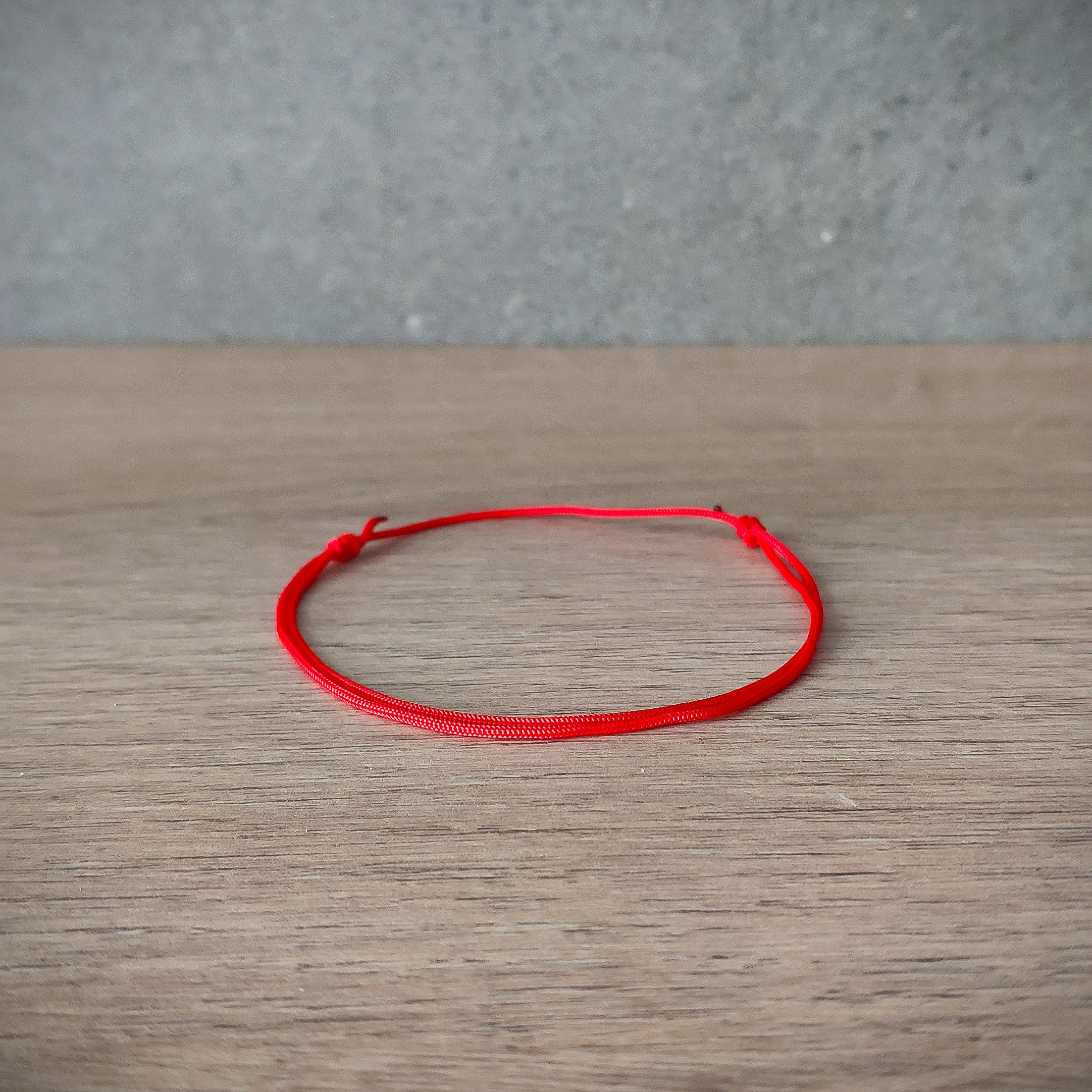 Waterproof Red KABBALAH Bracelet Thin Slip Knots Cord KABBALAH ...