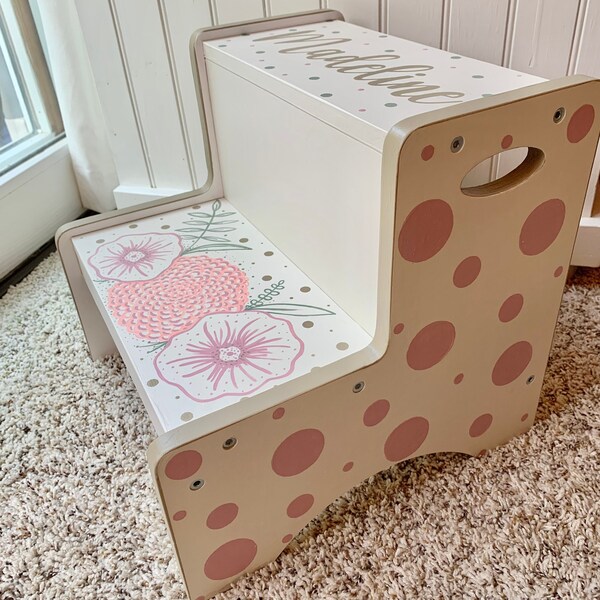 Girls Step Stool - Etsy