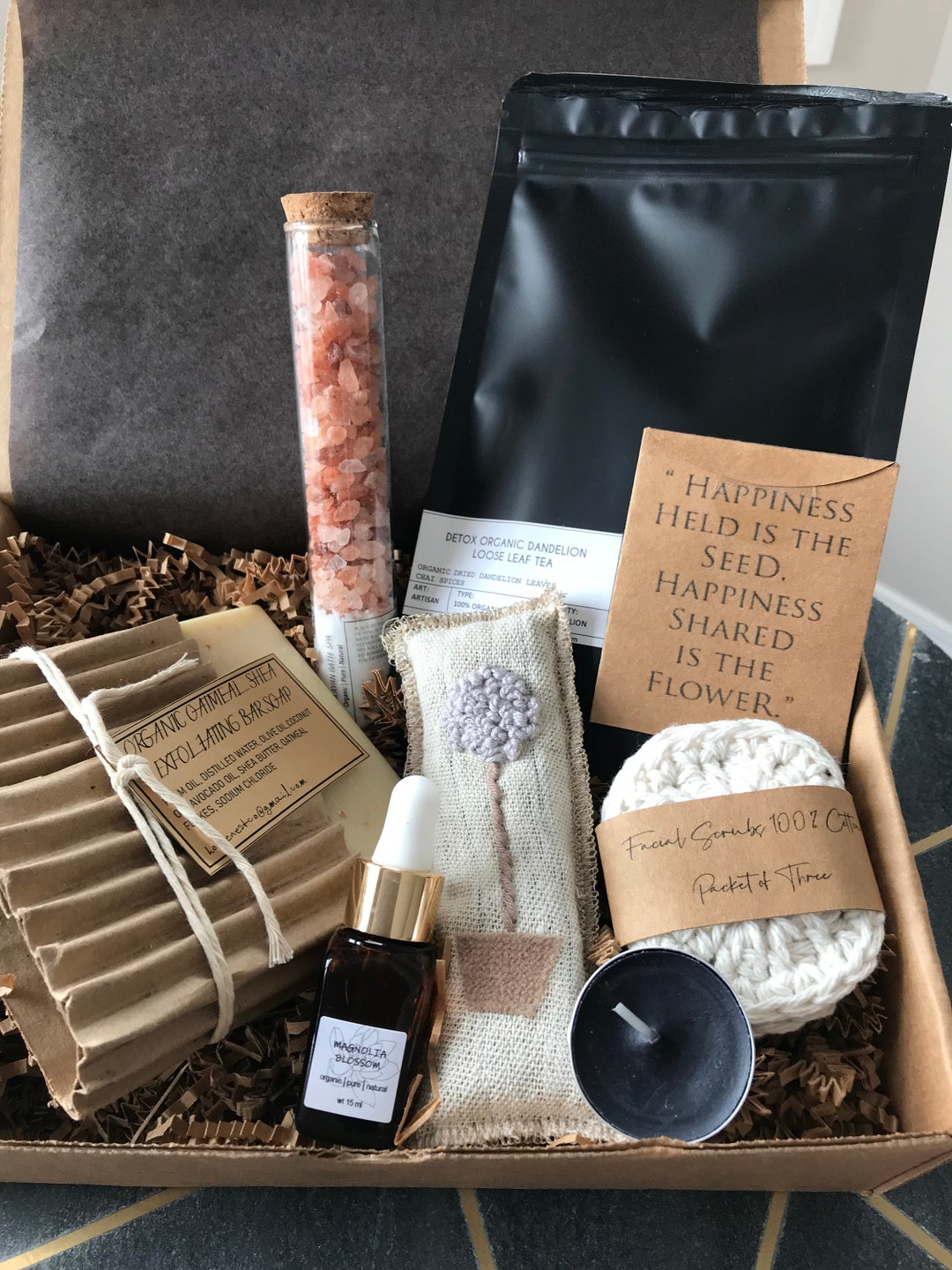 Gift Giving ORGANIC Curated Spa Pampering GIFT PACKAGE Spa Exquisite ...