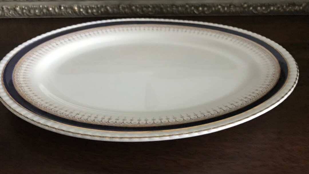 Vintage 1930's SOLIAN WARE Oval PLATTER Simpsons Potters Ltd Made in ...