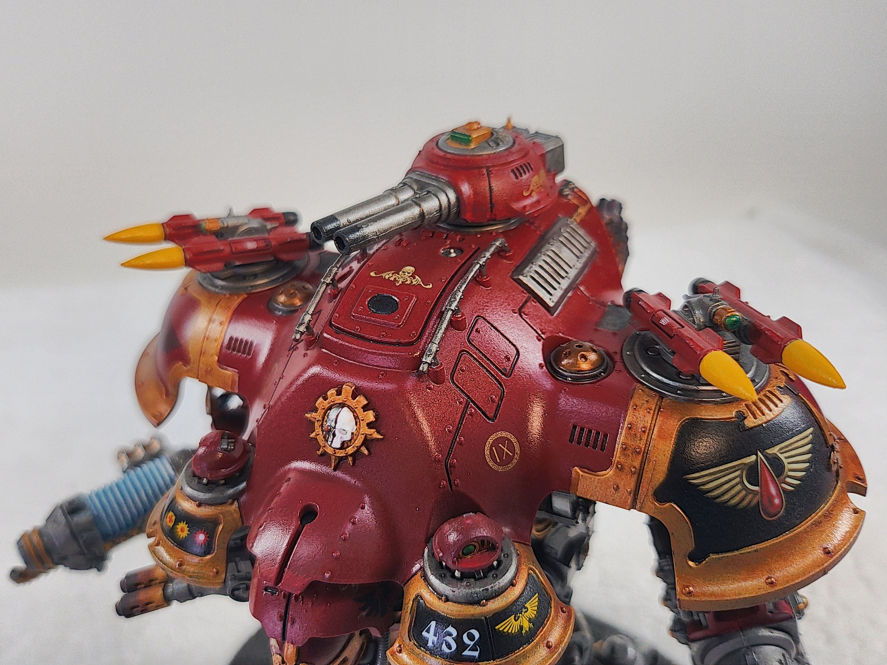 Warhammer 40K Imperial Knight Freeblade Blood Angels - Etsy