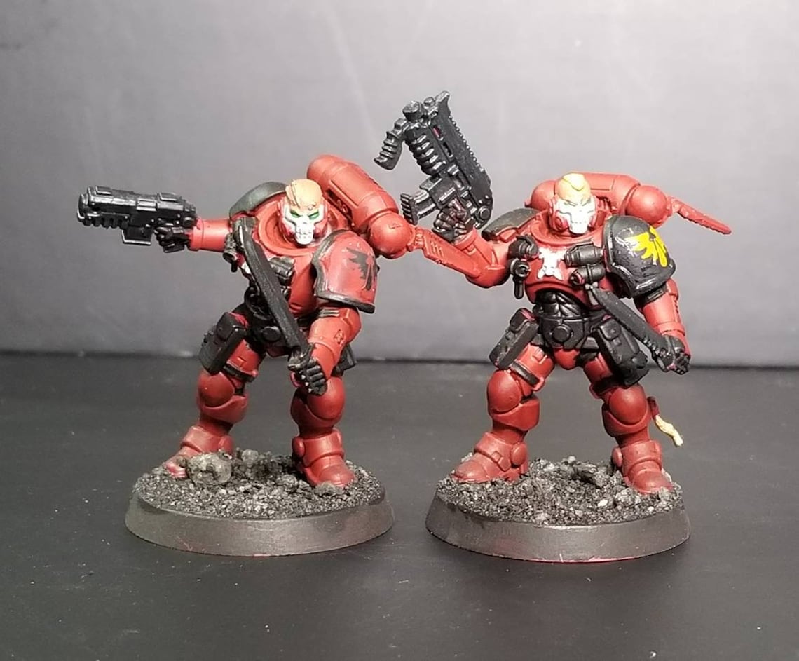 Blood Angels Reiver Squad 5 Models Warhammer 40K Space - Etsy