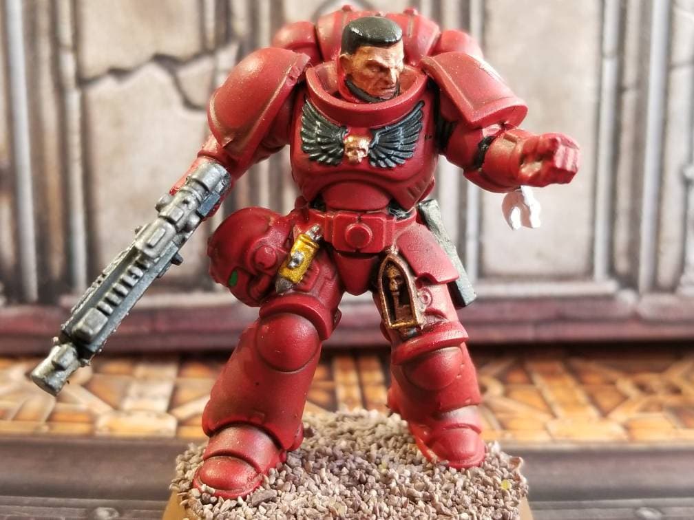 Warhammer 40K Kill Team Blood Angels Primaris Sergeant Citadel Games ...