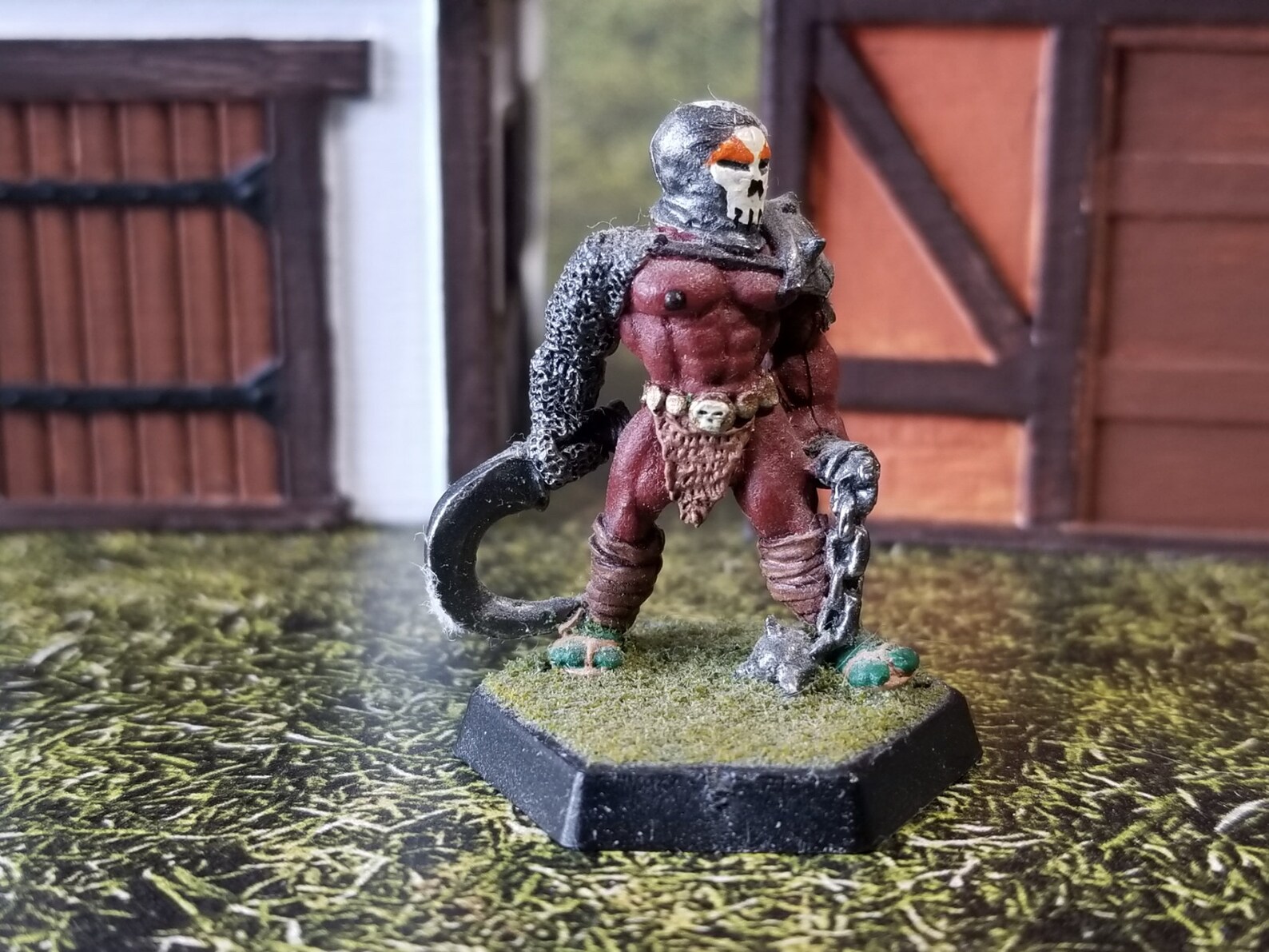 Vintage Dungeons and Dragons Barbarian Male Figure 35 Years - Etsy