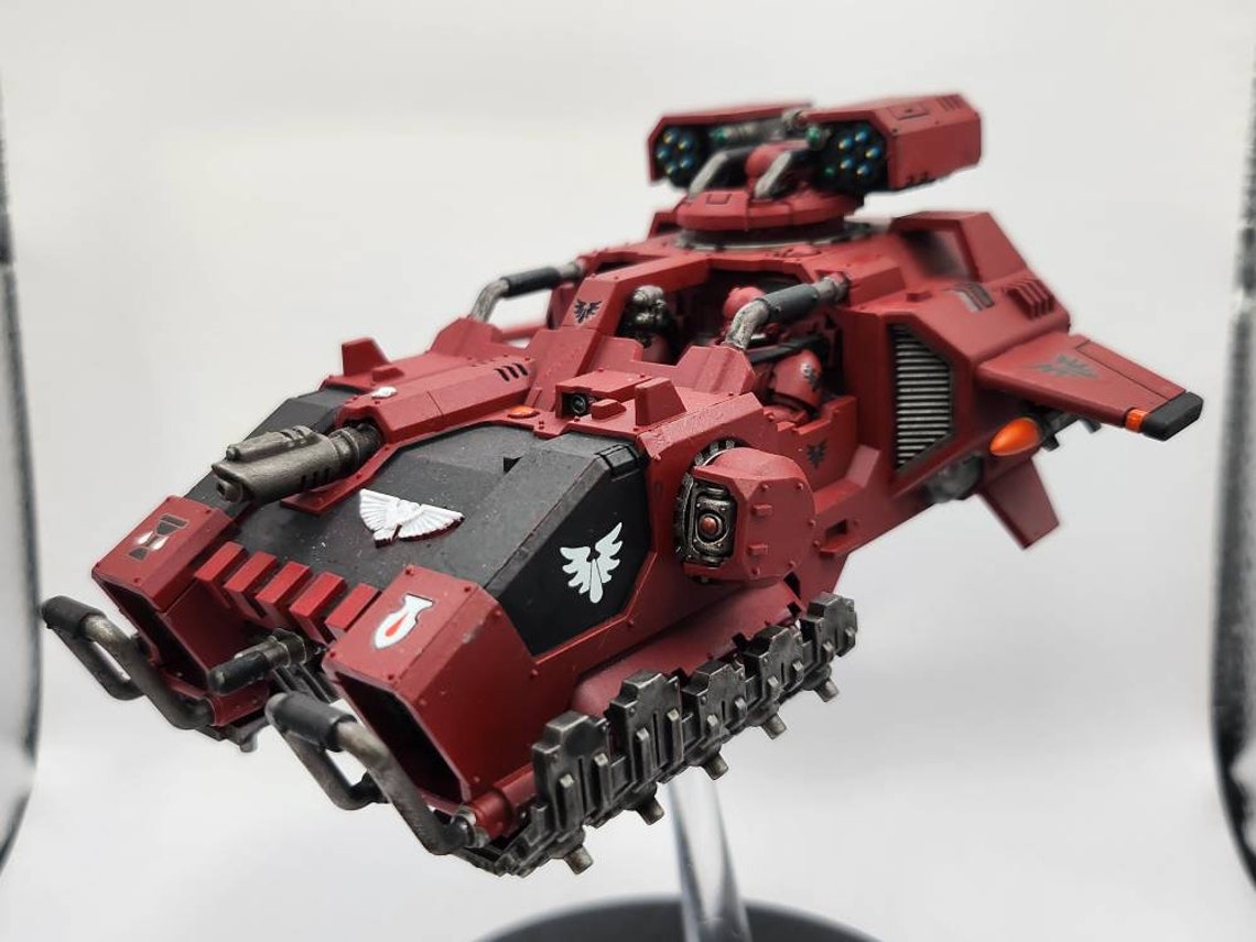 Warhammer 40K Blood Angels Stormspeeder Thunderstrike - Etsy