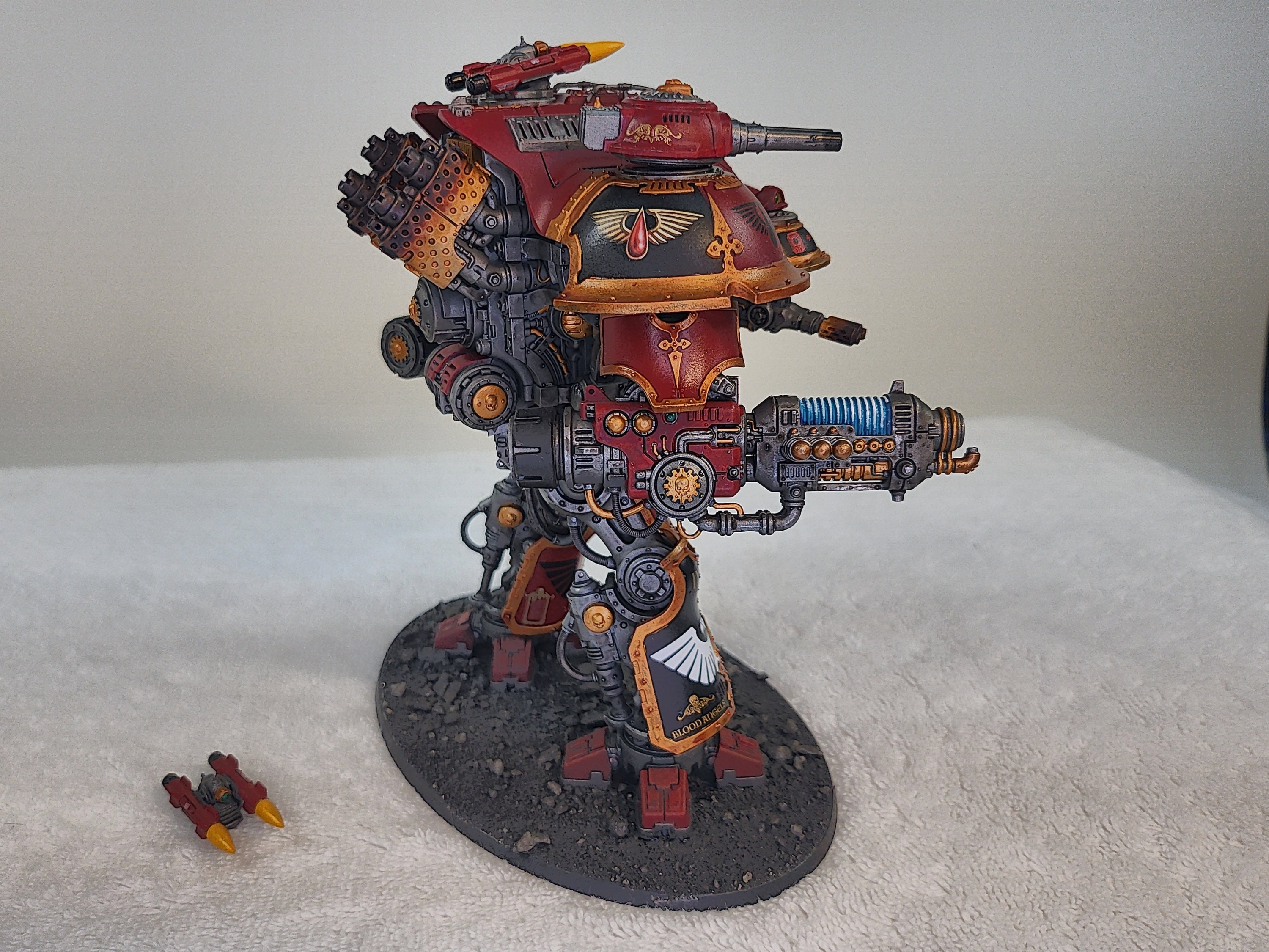 Warhammer 40K Imperial Knight Freeblade Blood Angels - Etsy