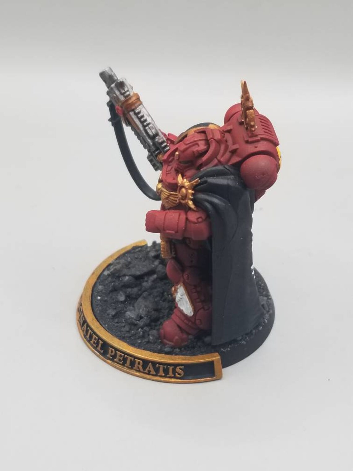 Warhammer 40K Blood Angels Captain With Master Crafted Auto Bolt Rifle ...