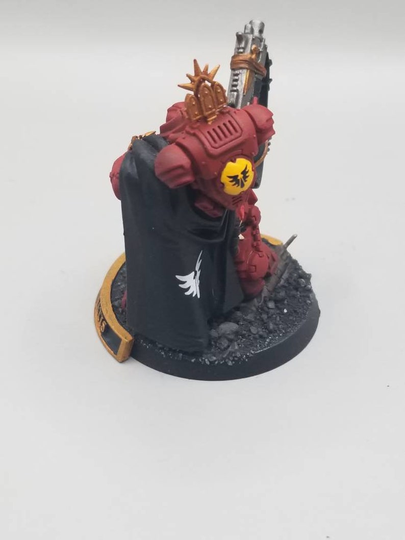 Warhammer 40K Blood Angels Captain With Master Crafted Auto Bolt Rifle ...