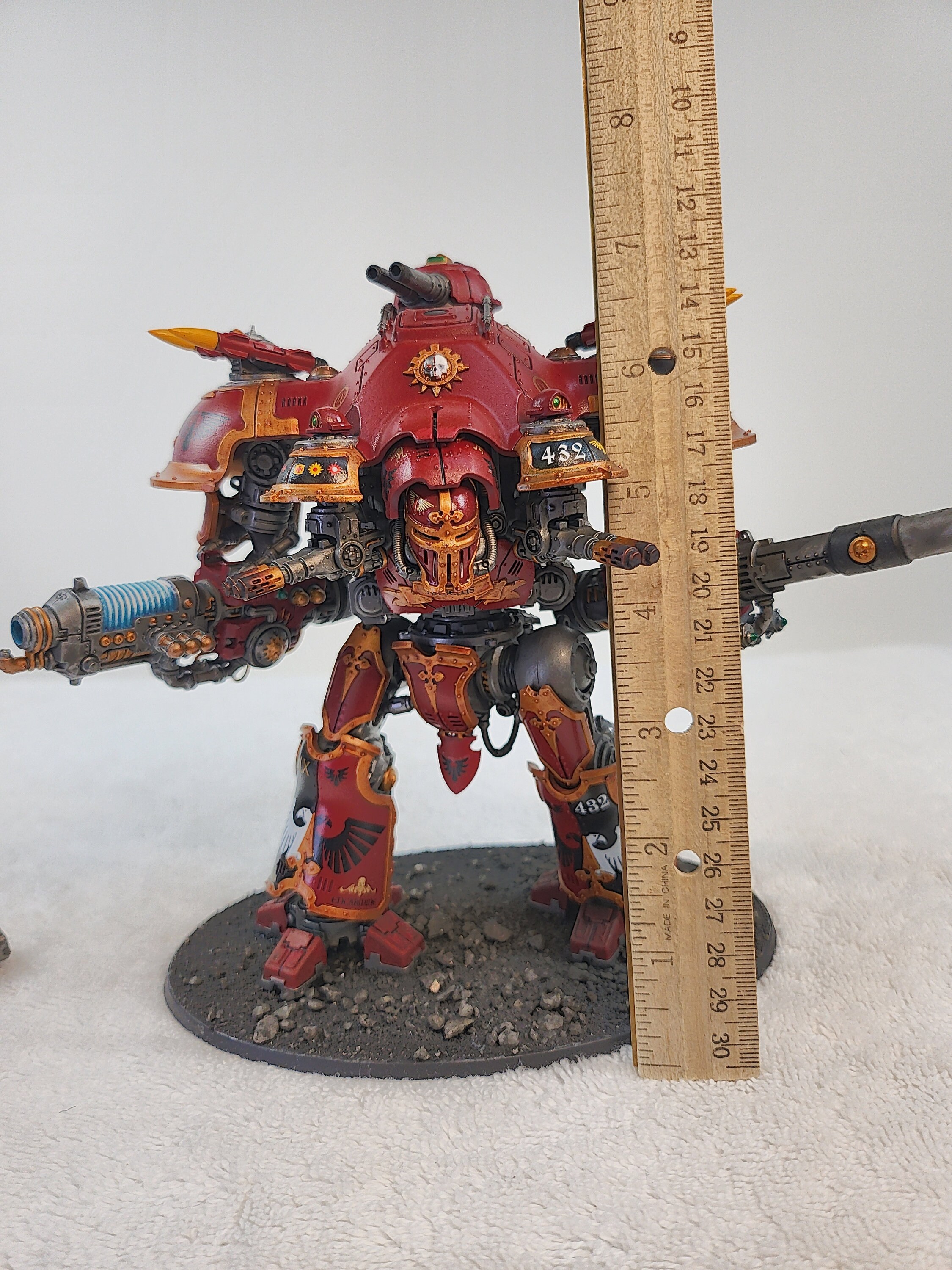 Warhammer 40K Imperial Knight Freeblade Blood Angels - Etsy