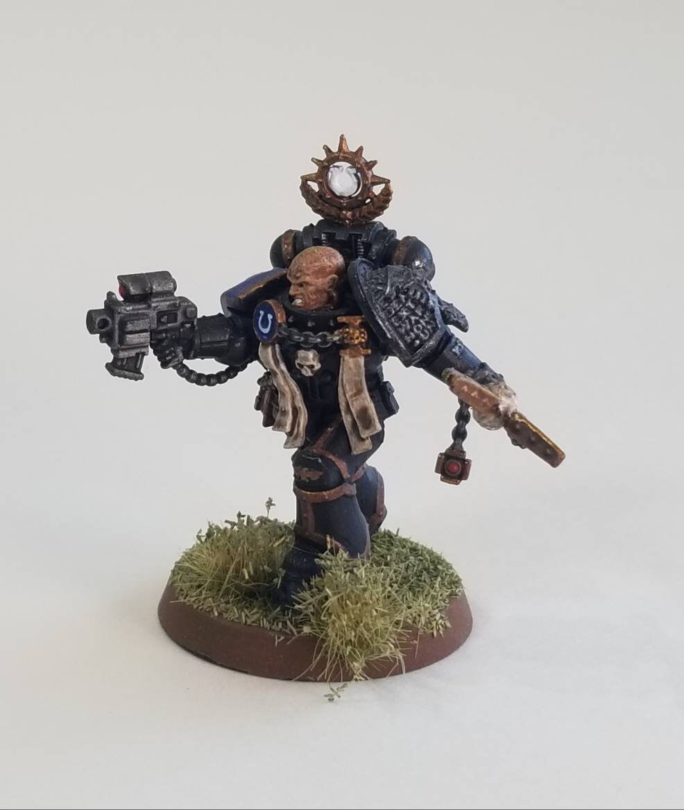 Chaplain Cassius Ultramarines Warhammer 40K Space Marine Assembled ...