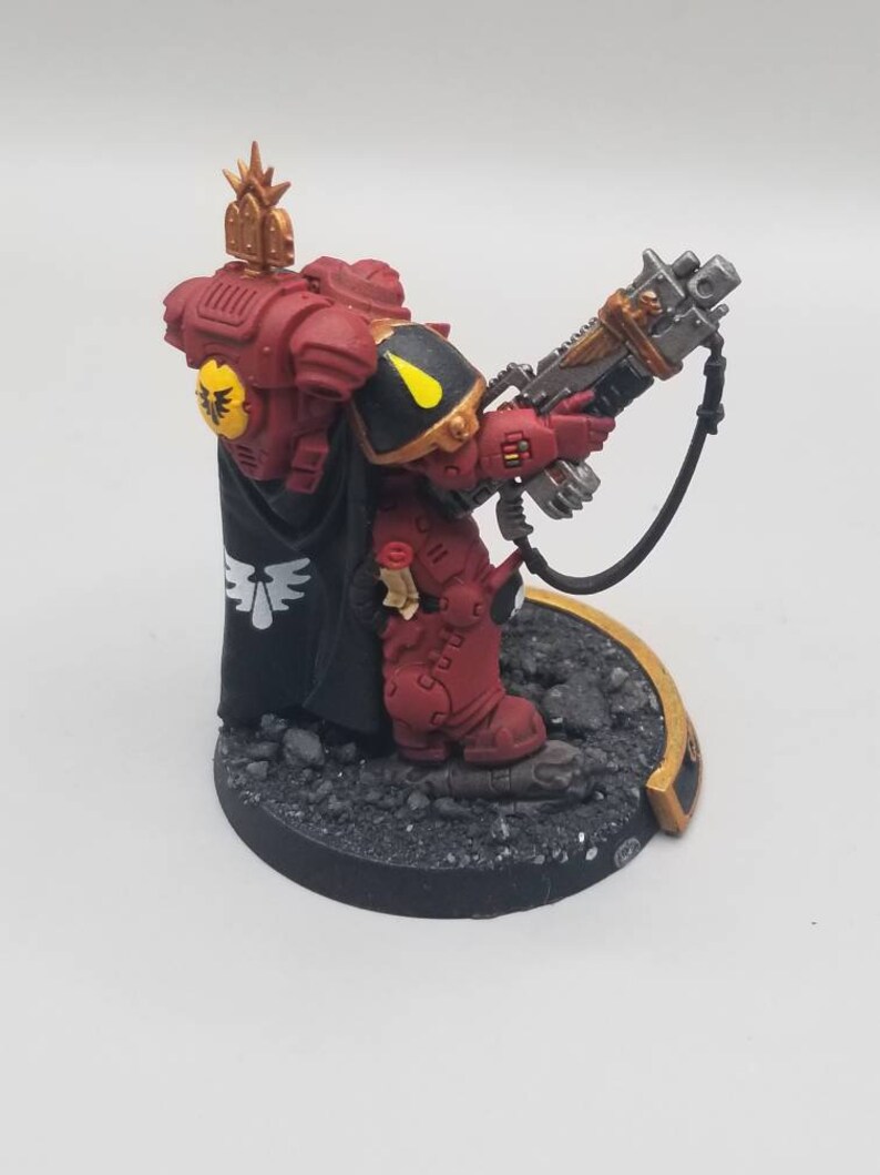 Warhammer 40K Blood Angels Captain With Master Crafted Auto Bolt Rifle ...