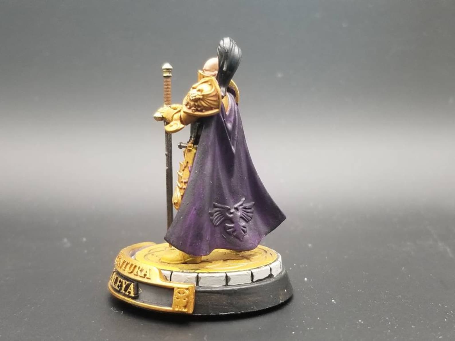 Warhammer 40K Custodes Knight-centura Tanau Aleya Assembled Painted and ...