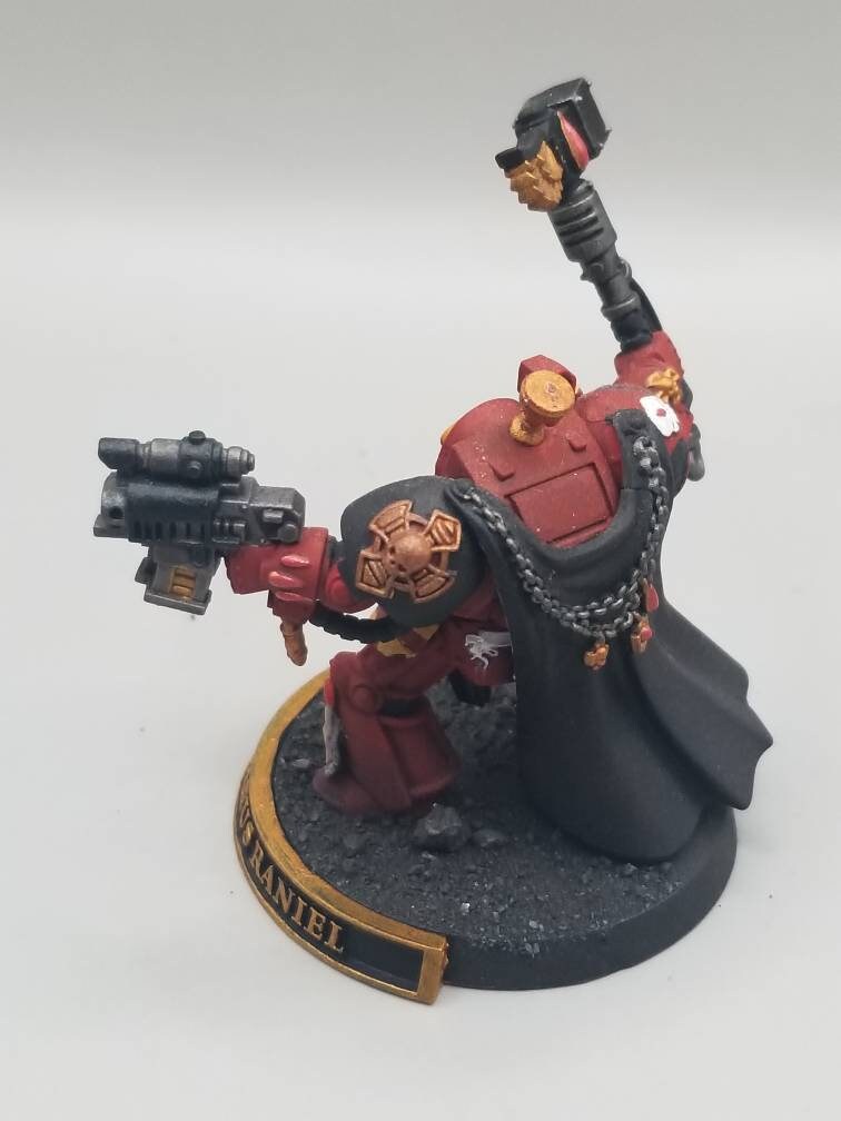 Warhammer 40K Space Marines Blood Angels Space Marine Captain in ...