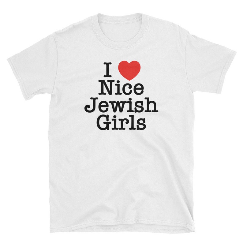 I Love Nice Jewish Girls Hanukkah Gifts Short-sleeve Unisex T-shirt - Etsy