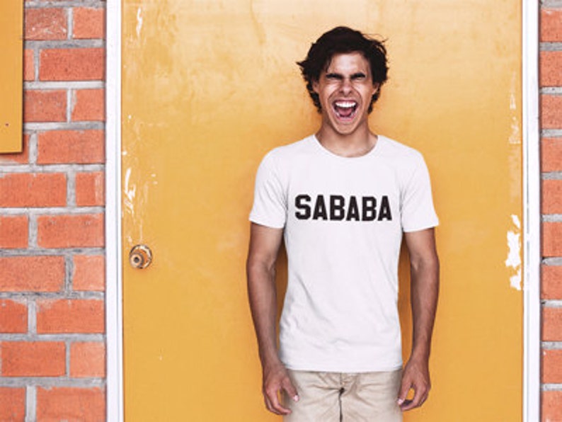 SABABA Cool Hebrew Nice Jewish Hanukkah Gifts Short-sleeve Unisex T ...