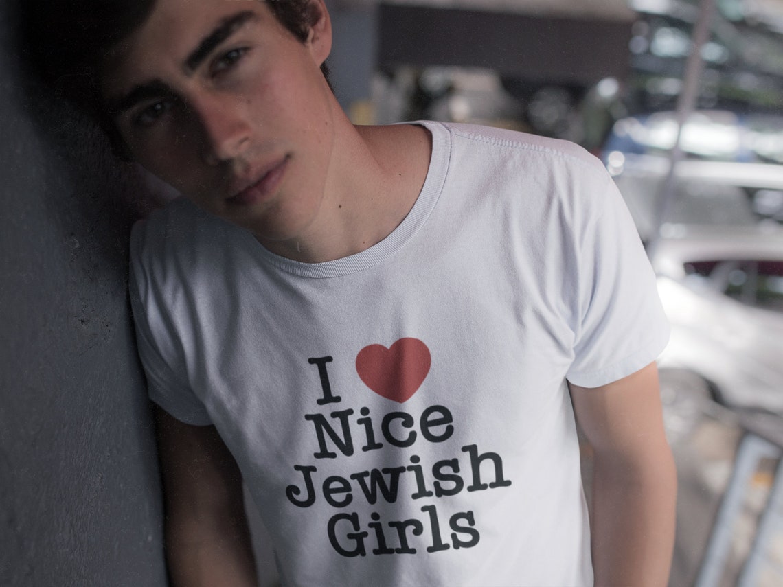 I Love Nice Jewish Girls Hanukkah Gifts Short-sleeve Unisex T-shirt - Etsy