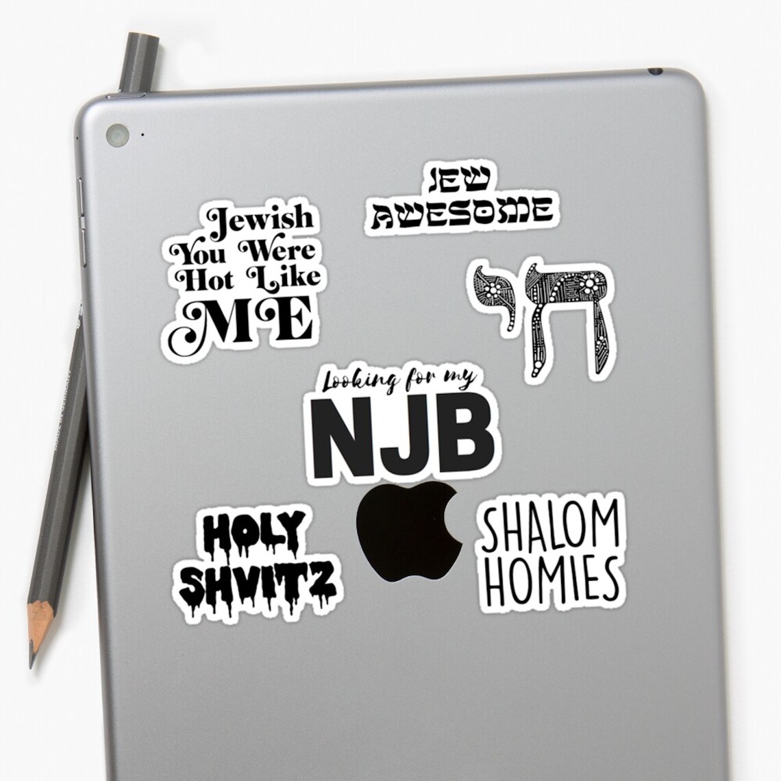 Nice Jewish Girl Stickers 6 Sticker Pack - Etsy