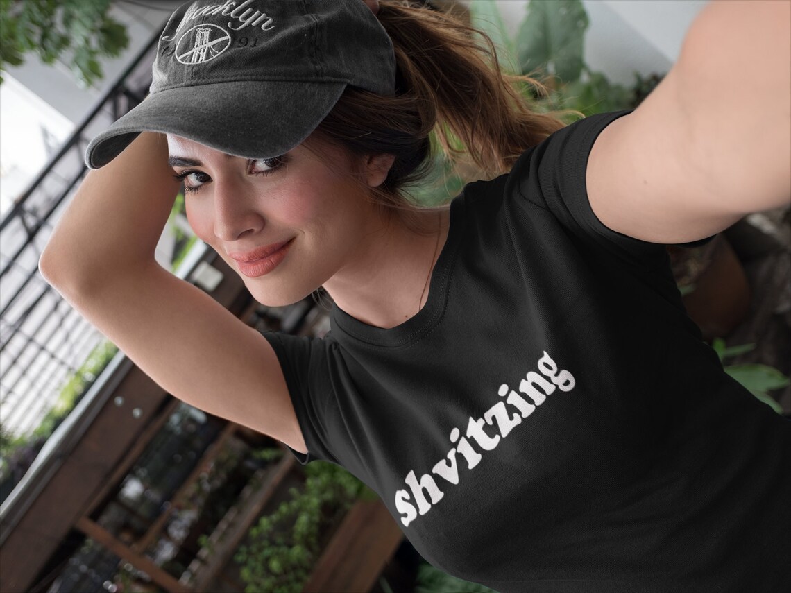 I'm Shvitzing Yiddish Saying Nice Jewish Short-sleeve | Etsy