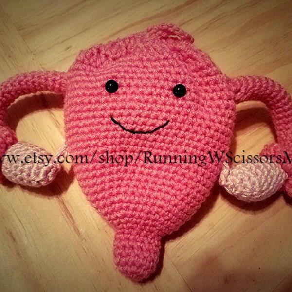 Uterus Crochet Pattern - Etsy