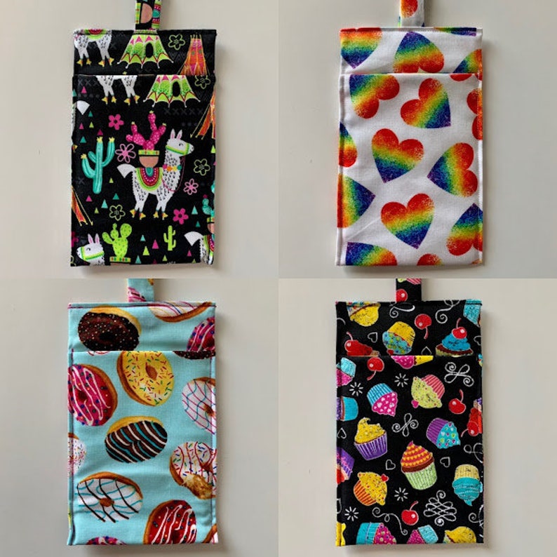 Fabric Cell Phone Holders | Etsy