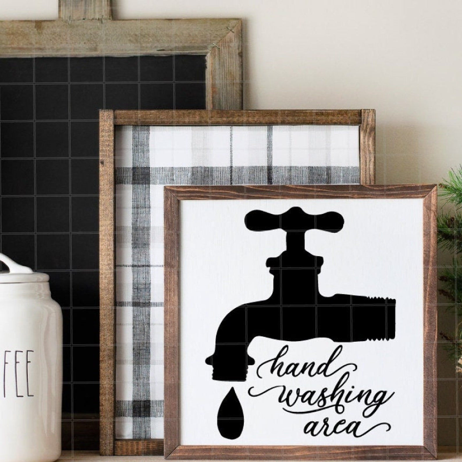 Faucet Svg Cut File, Bathroom Cricut Digital Download, Hand Washing ...