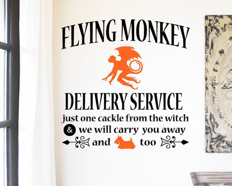 Flying Monkey SVG Cut File Wicked Witch Svg Vinyl Vector - Etsy