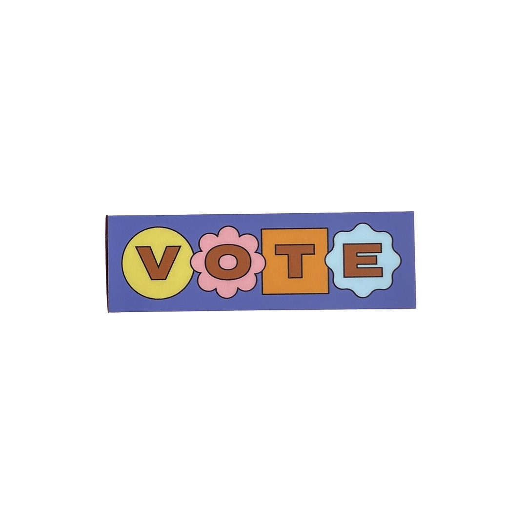 Vote Vinyl Magnet Waterproof Fridge Magnets I'm Voting Magnet Car ...