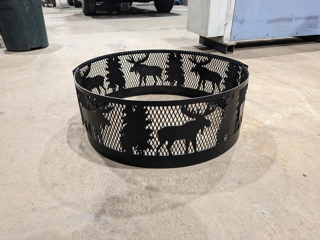 Custom Handmade 30 Fire Ring - Etsy