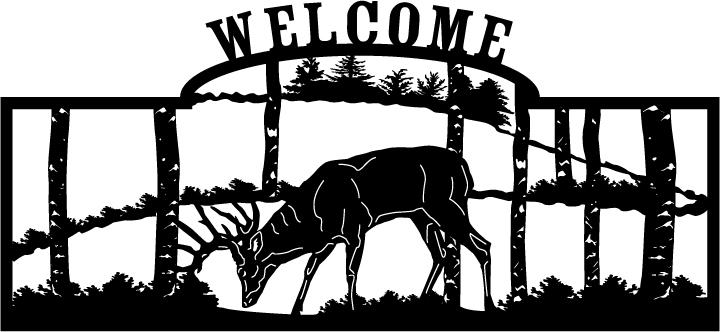 CNC WELCOME SIGNS Files Entire Catalog .dxf - Etsy