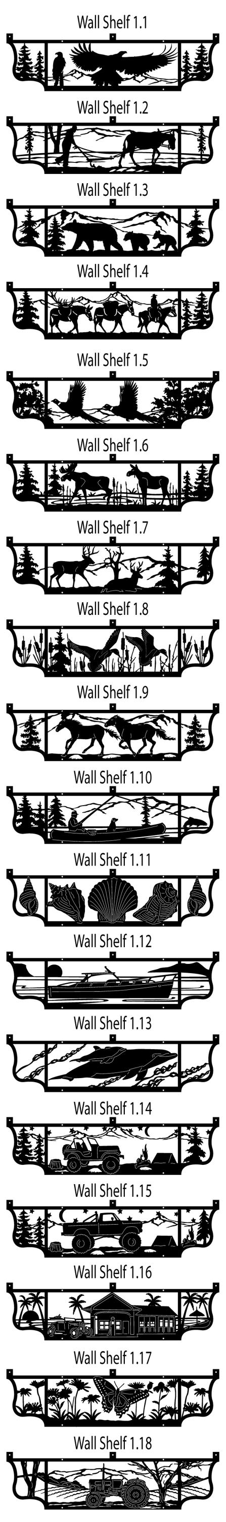 CNC Shelf File Entire Catalog .dxf - Etsy